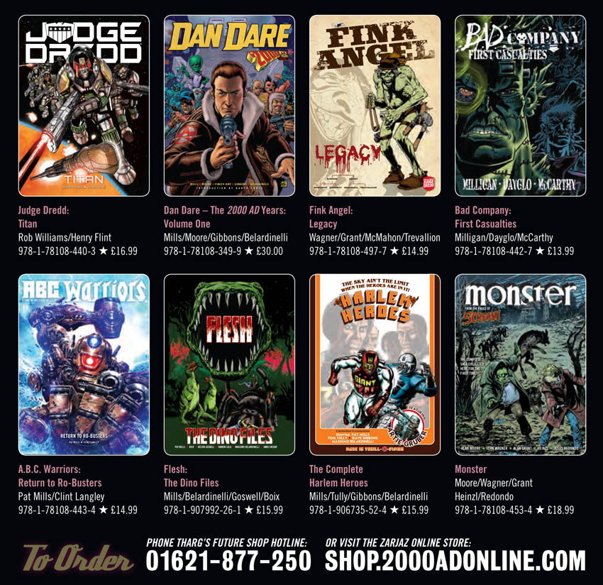 BLIMEY! The Blog of British Comics: Coming this week from Rebellion...