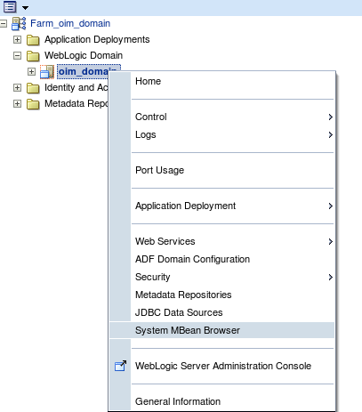 Oracle Stack: Import and Export Metadata using EM Console