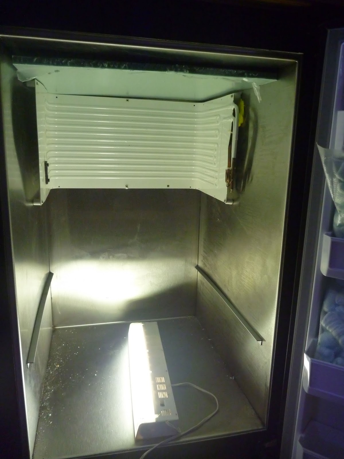 Phoenix's Flight: We Have Refrigeration! -- Installing our Frigoboat ...