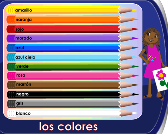 ¡Aprende Español! : LOS COLORES (A1)