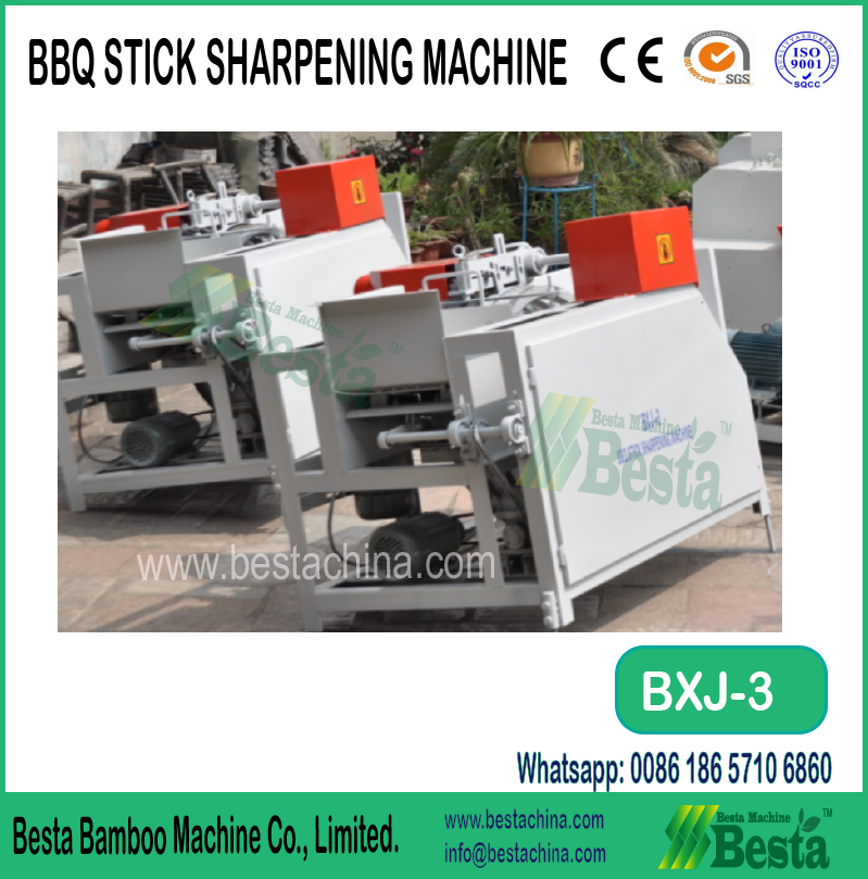 BAMBOO PROCESSING MACHINE: BAMBOO BBQ STICK MAKING MACHINE, HIGH ...
