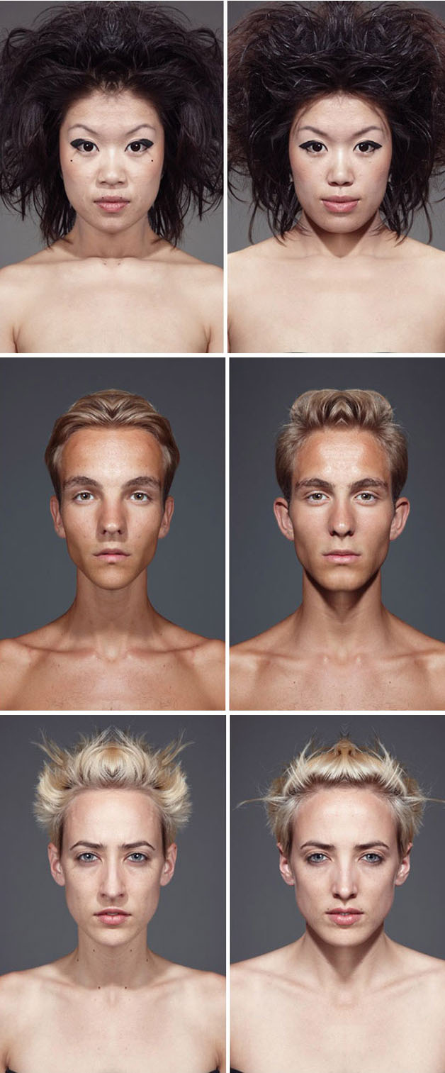 Como seria o seu rosto simétrico? | Armazém