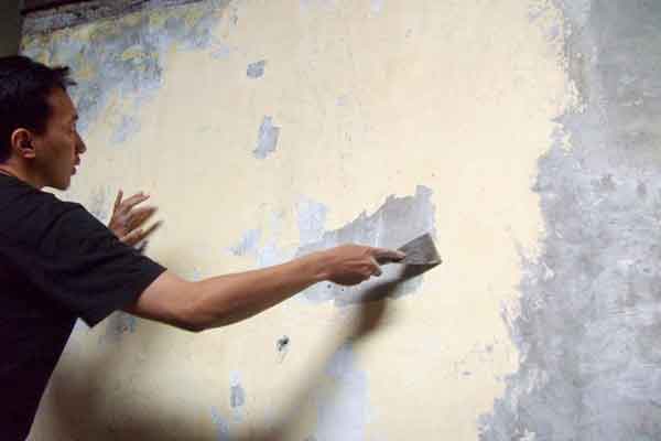 Cara Membuat Plamir Tembok Sendiri Untuk Dasar Pengecatan