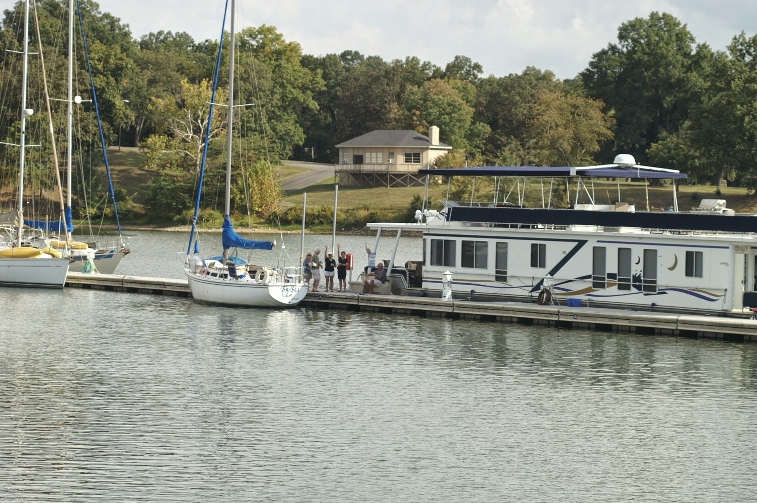 Lucky Us Adventures: Day 2-321 to Paris Landing State Park Marina