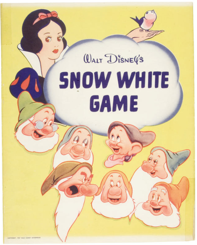 Filmic Light - Snow White Archive: Tek Toothbrush 'Snow White' Board Game