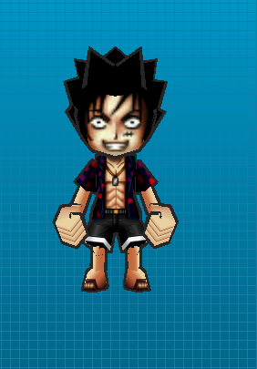 skins: new luffy