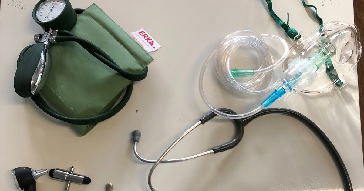 Dagboek van de tweede kleuterklas: Waarneming doktersspullen