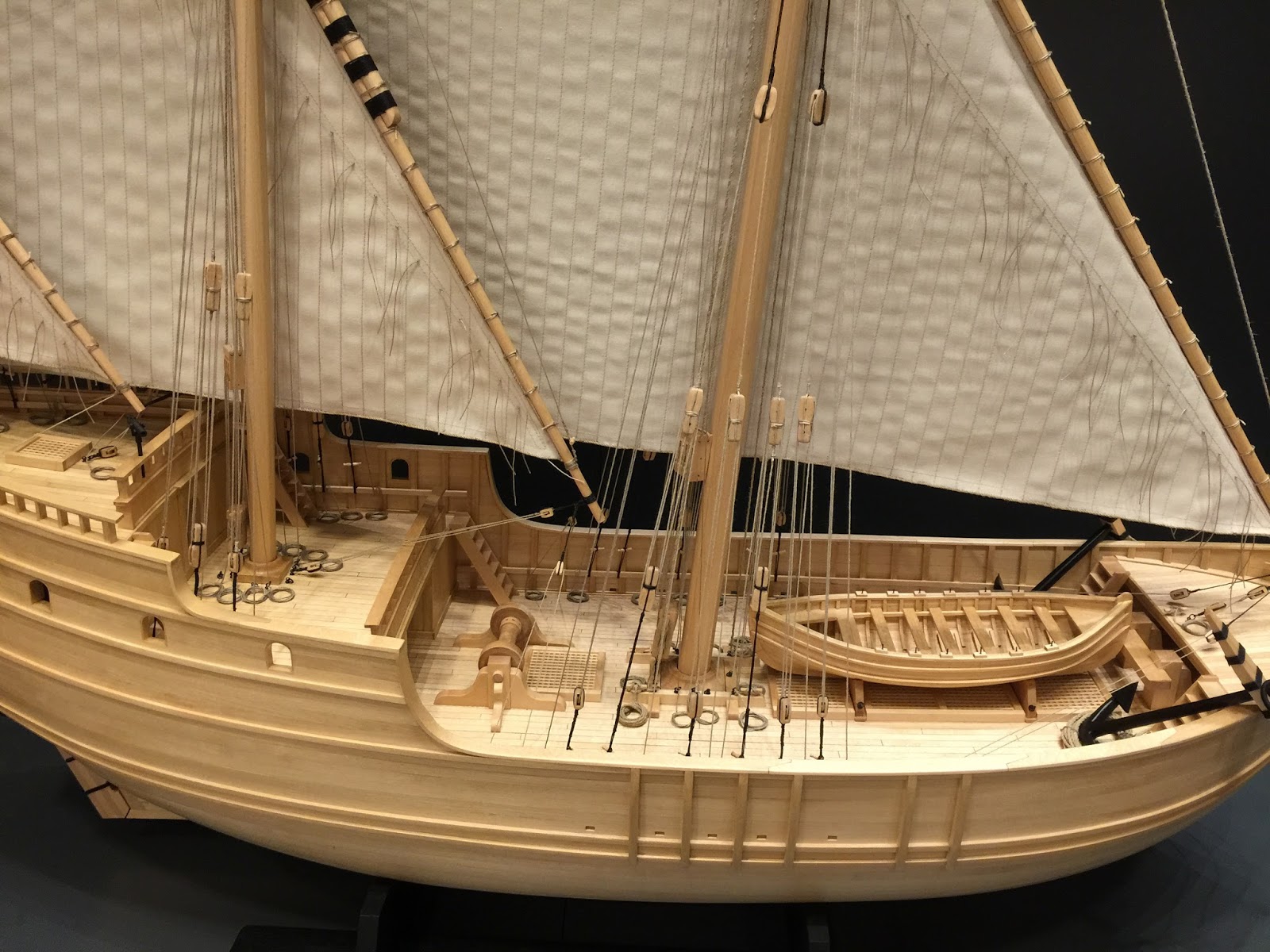 Portuguese caravel from the XV