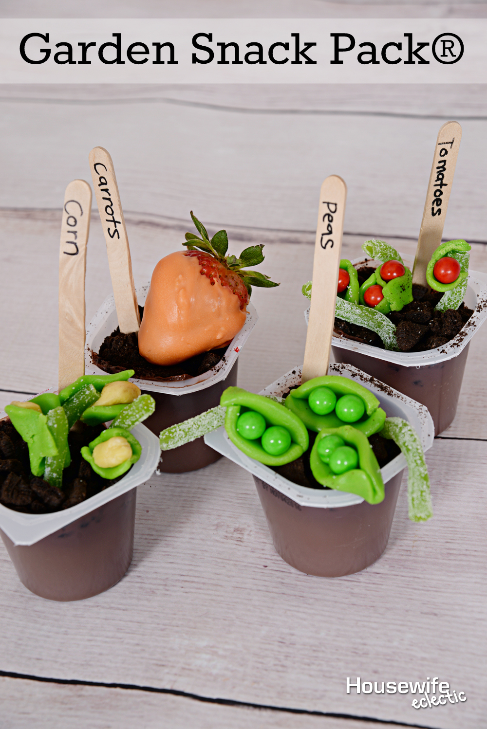 Garden Snack Pack® Pudding Cups - Housewife Eclectic