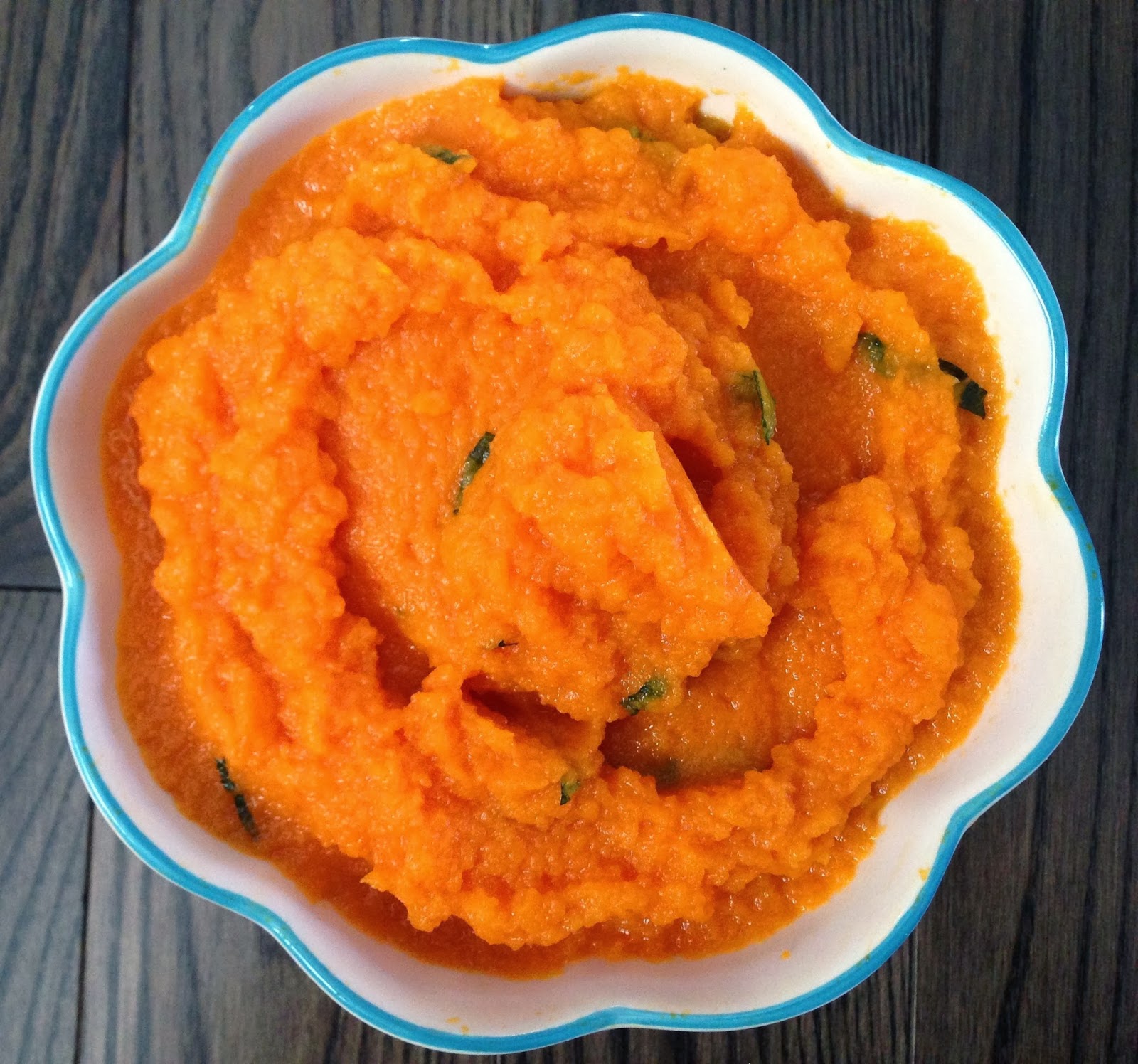 Carrot Mash w/ Orange & Mint
