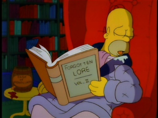 LITERATURA UNIVERSAL: EL CUERVO DE POE EN LOS SIMPSON