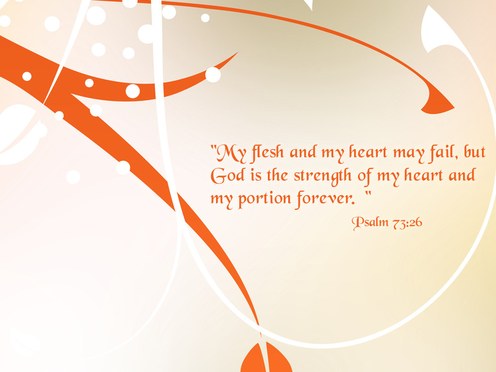 A Light in the Darkness...: Psalm 73:26