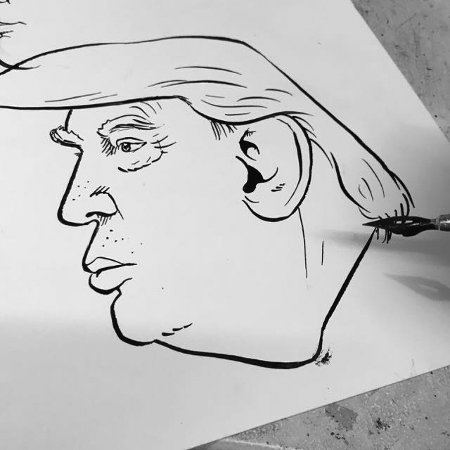 PETER GANDER ART: New Donald Trump Tarot Card