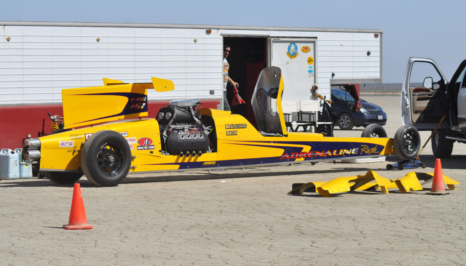 El Mirage Dry Lake Racing, 2011 Streamliners - Great Cars: El Mirage ...