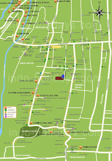 Ubud Map | Srinadi Homestay Ubud