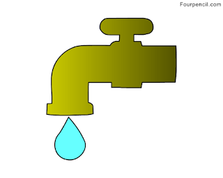FourPencil: How to draw a Tap for kids - step by step