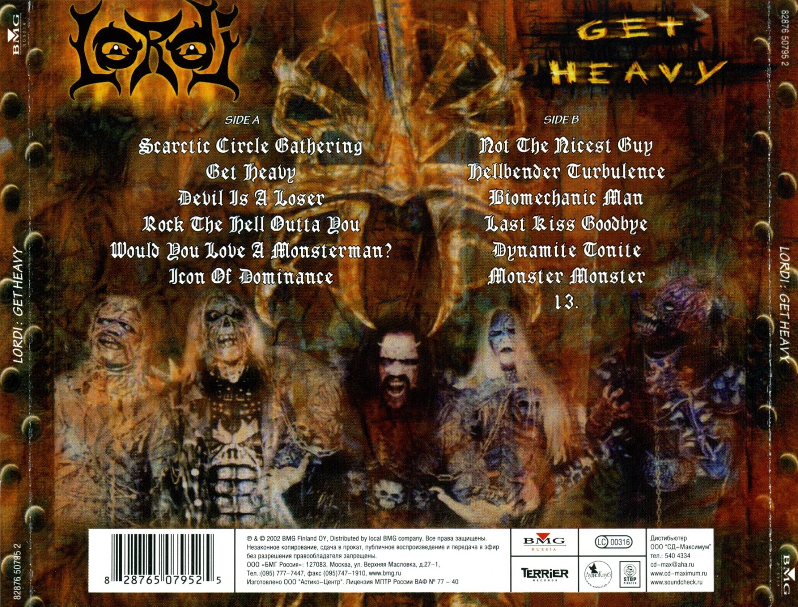 ROCK PARA TUS OIDOS: LORDI 2002 - GET HEAVY
