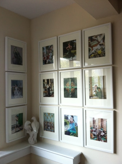 SANITY FAIR: HOW-TO: PHOTO WALL