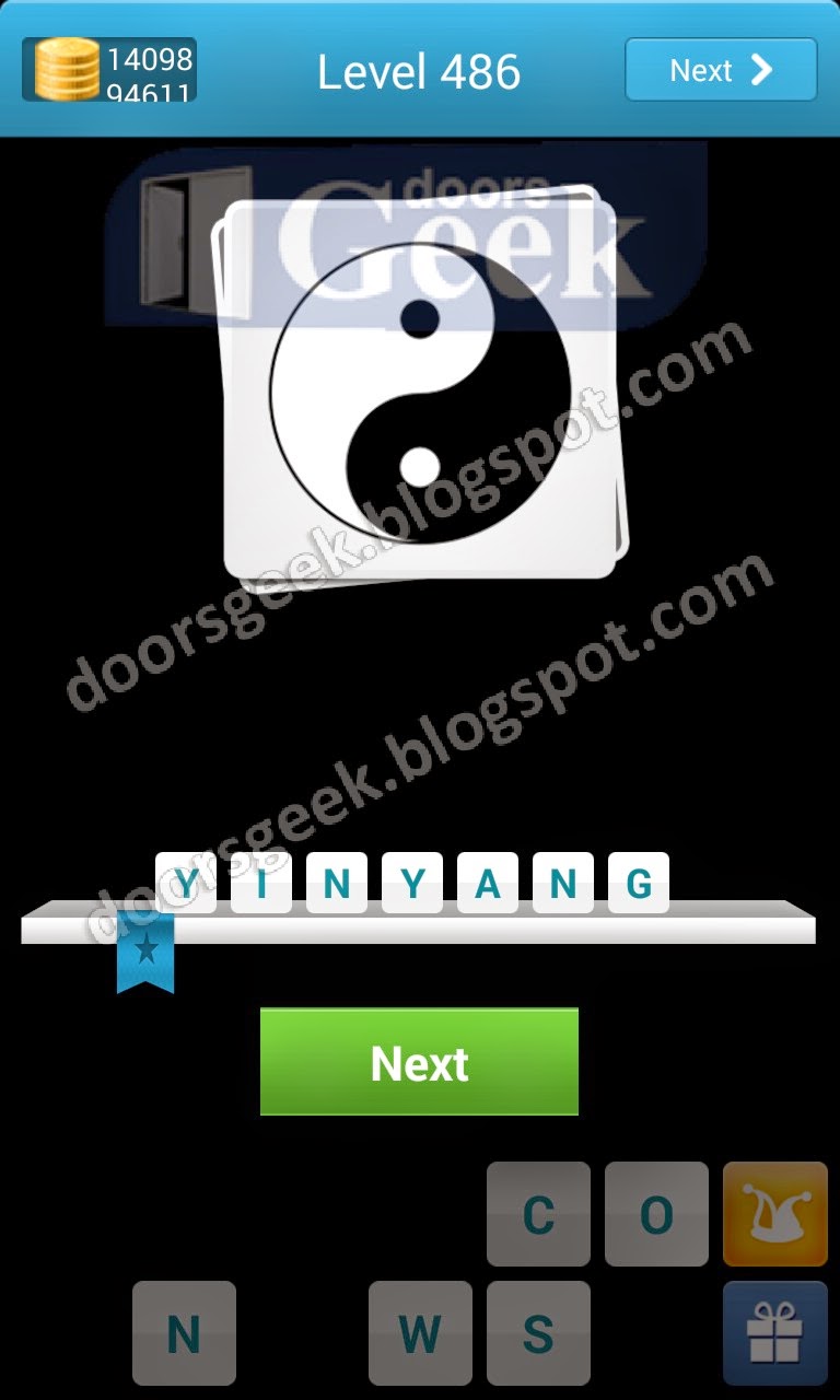 Logo Quiz Level 486 by Mangoo Games ~ Doors Geek