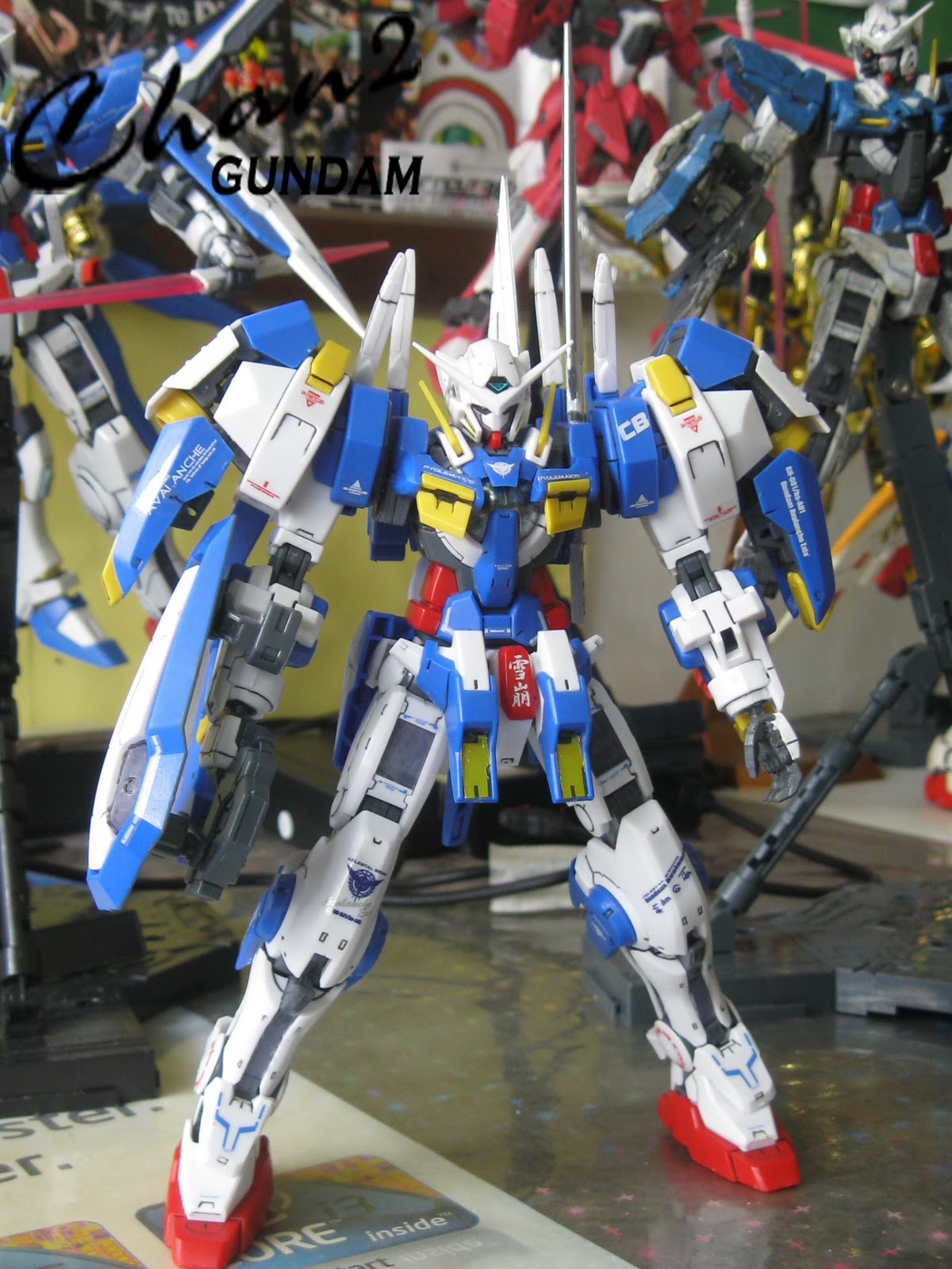 Model Kit: GaoGao NG 1:100 Avalanche Exia convert into MG Avalanche Exia