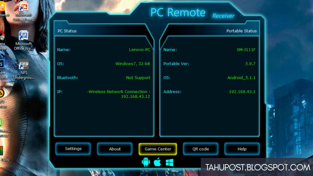 Remot Atau Mengendalikan Komputer/PC Dengan Menggunakan Android Melalui ...