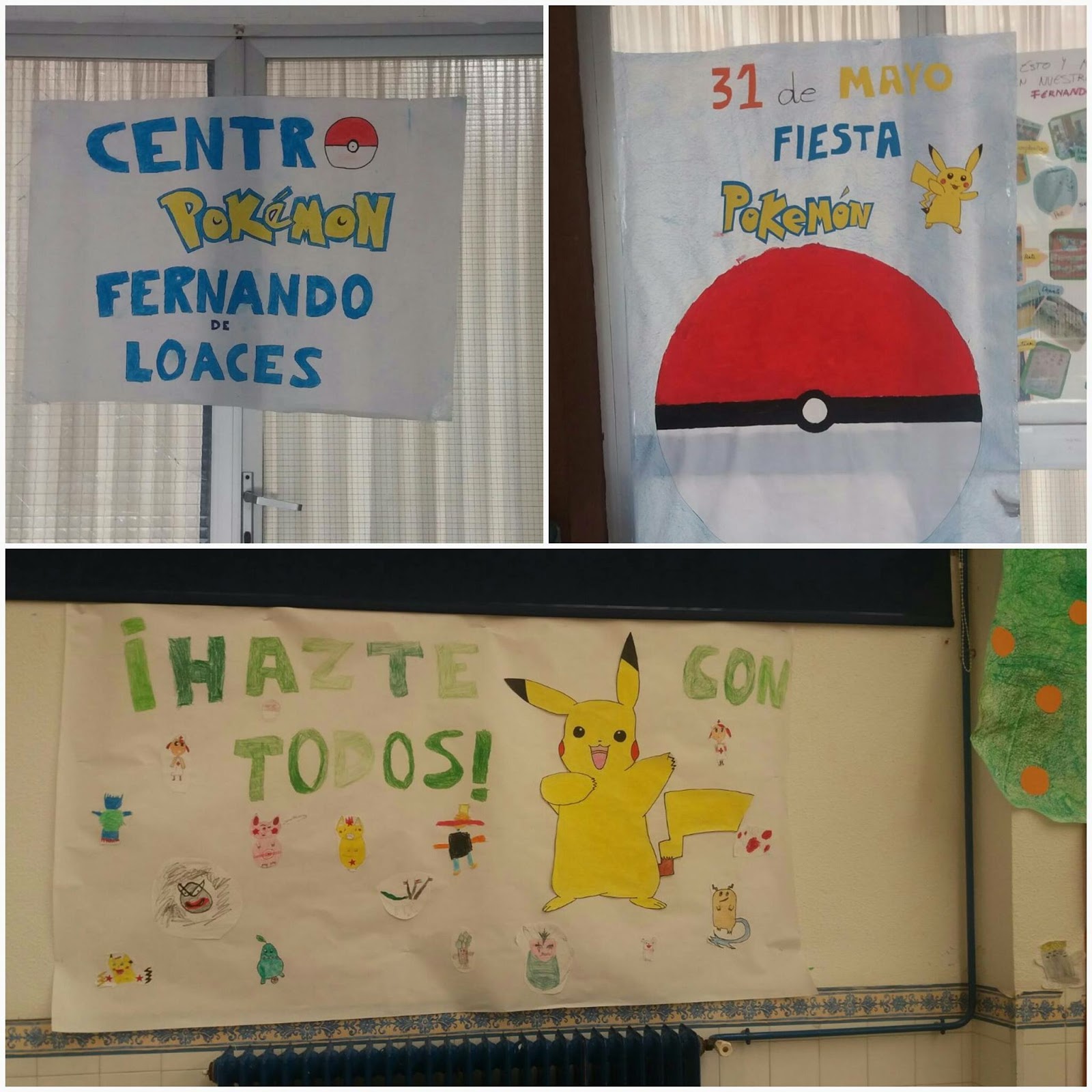 Pequeños monstruitos: FIESTA POKEMON EN EL COMEDOR