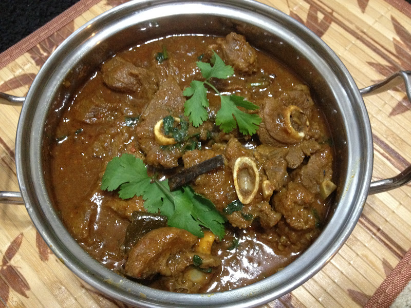 Andhra Mutton Curry - 1
