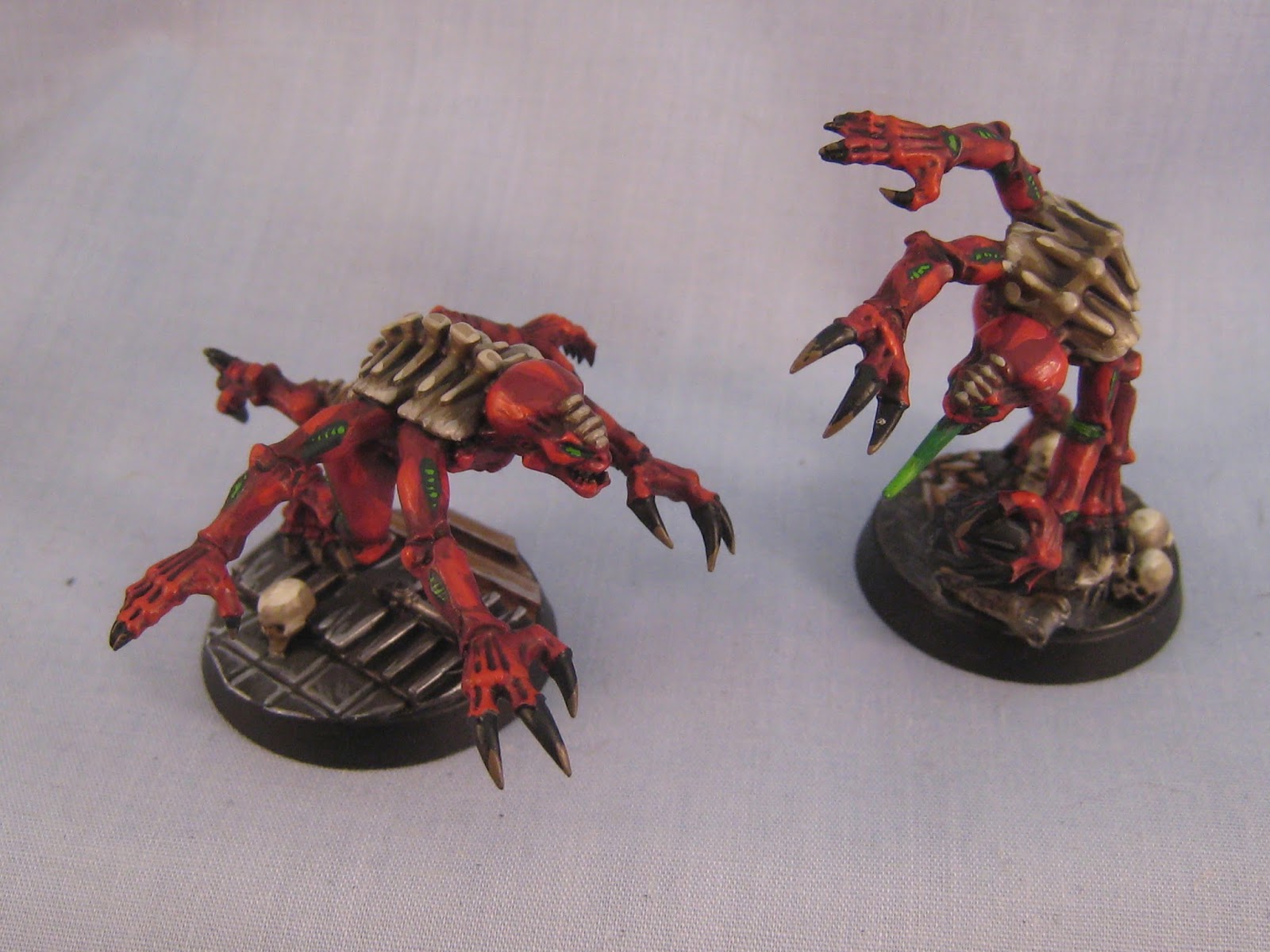 Brian Carlson Miniatures: Genestealer Cult Test Models