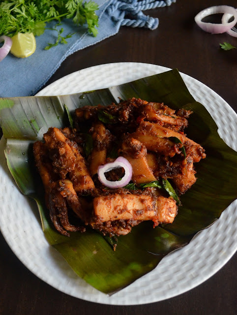 Indulge...: Kerala Style Kanava Roast | Nadan Koonthal Roast | Kerala ...