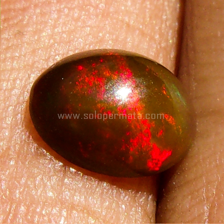 Batu Permata Black Opal Kalimaya - SP898 | Batu Moldavite | Toko Batu ...