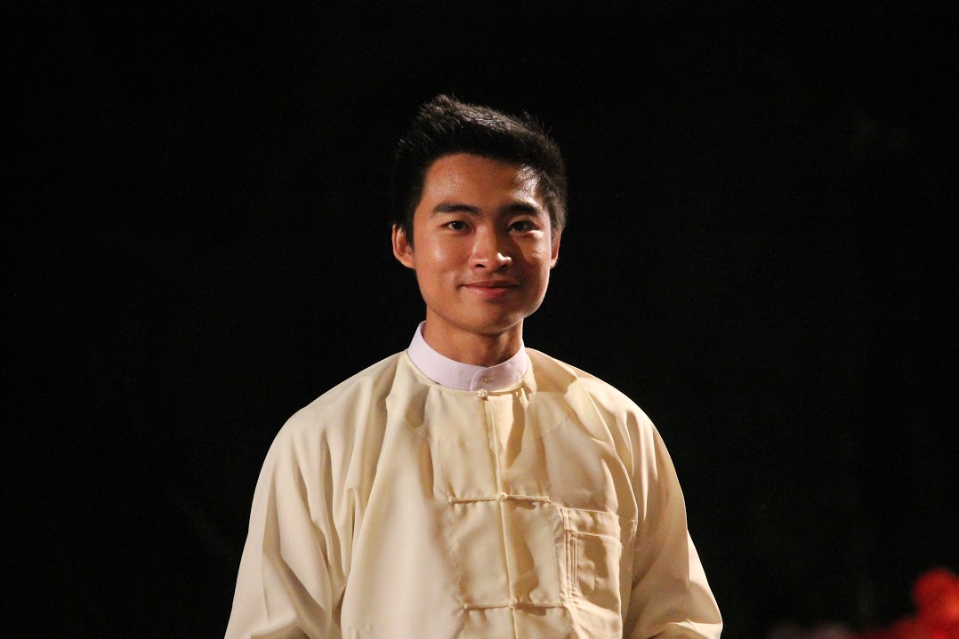 Chit Ko Ko Oo is at AU International Night 2016 ~ Chit Ko Ko Oo