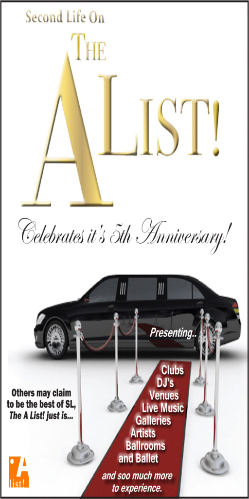 BSR Radio Kicks Off "SecondLife On The A List!" ~ The SL Enquirer