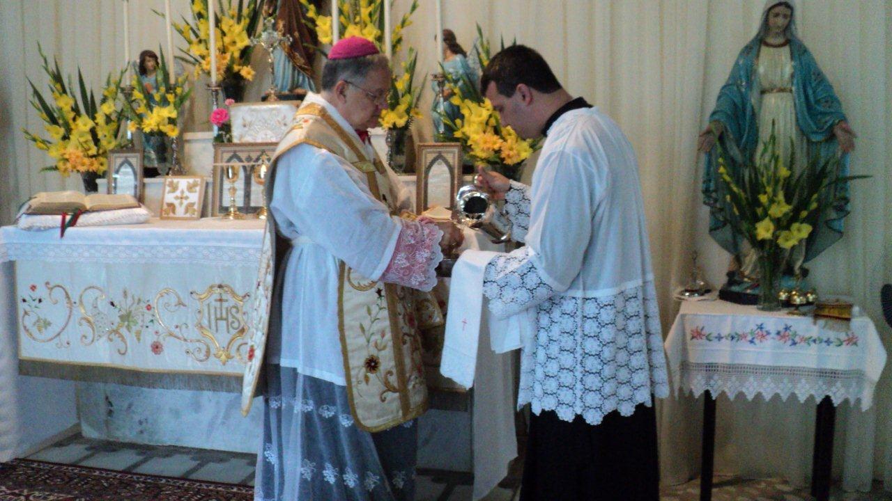 Redemptoristines: Mass of Bishop Guimarães, C.SS.R.
