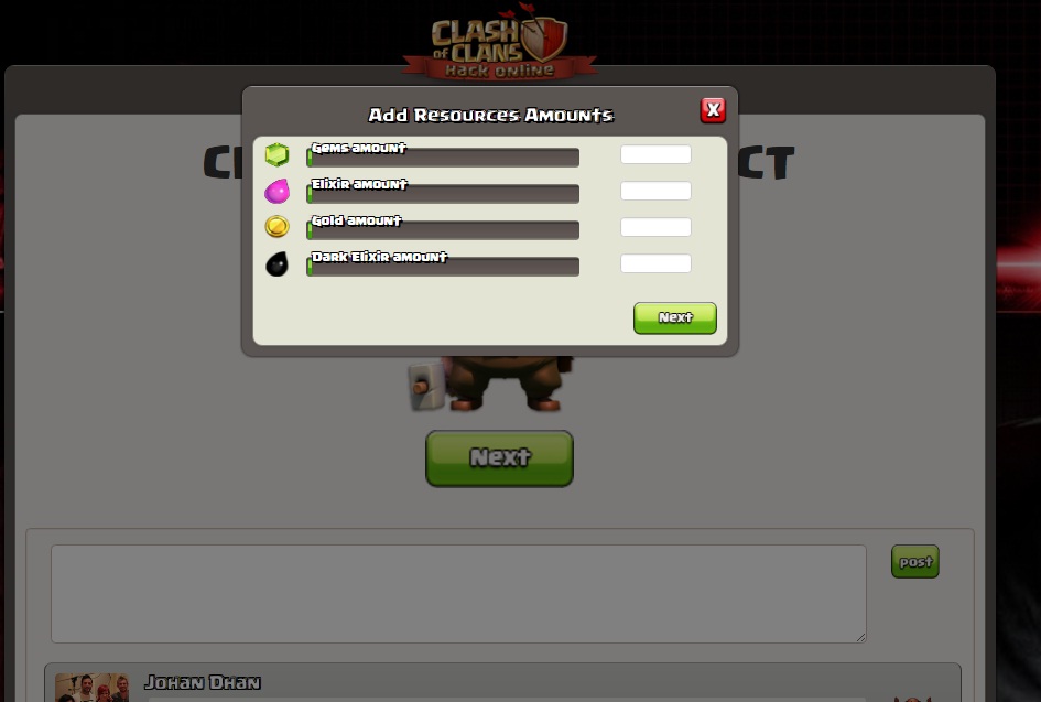 Script Phising COC V2.10 VIP | Faidan R3X