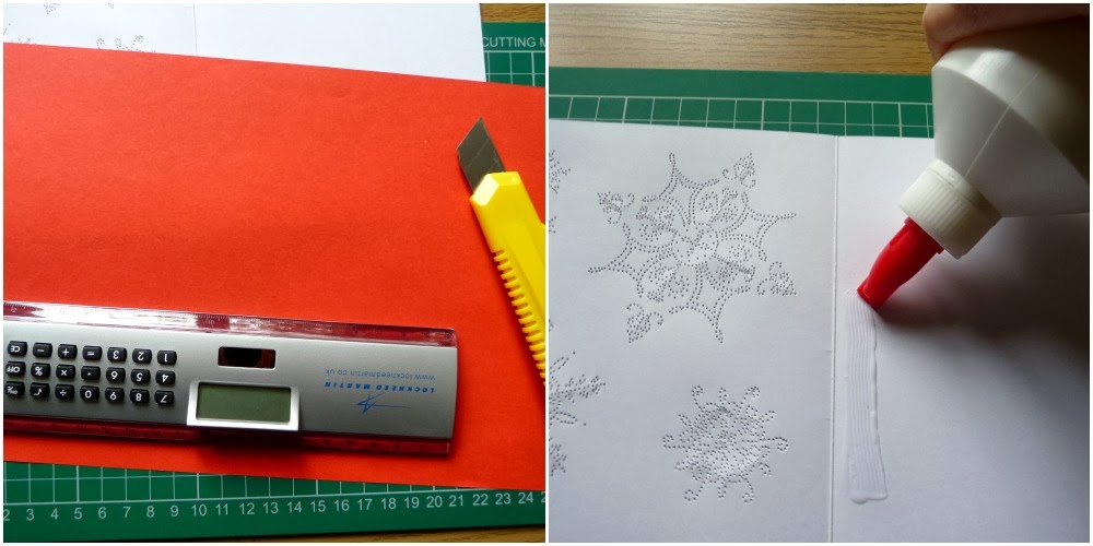 Handcrafted By Eva Kuno: Homemade Christmas Cards - pinhole greatness