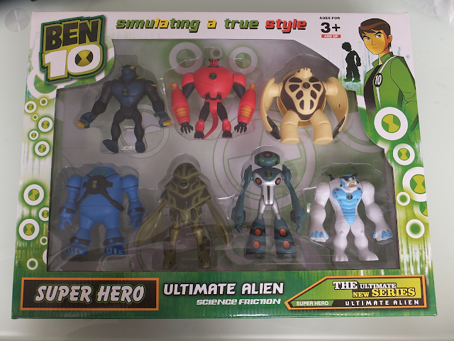 World of Action Figures: Ben 10 Ultimate Alien Bootlegs / Knockoffs ...