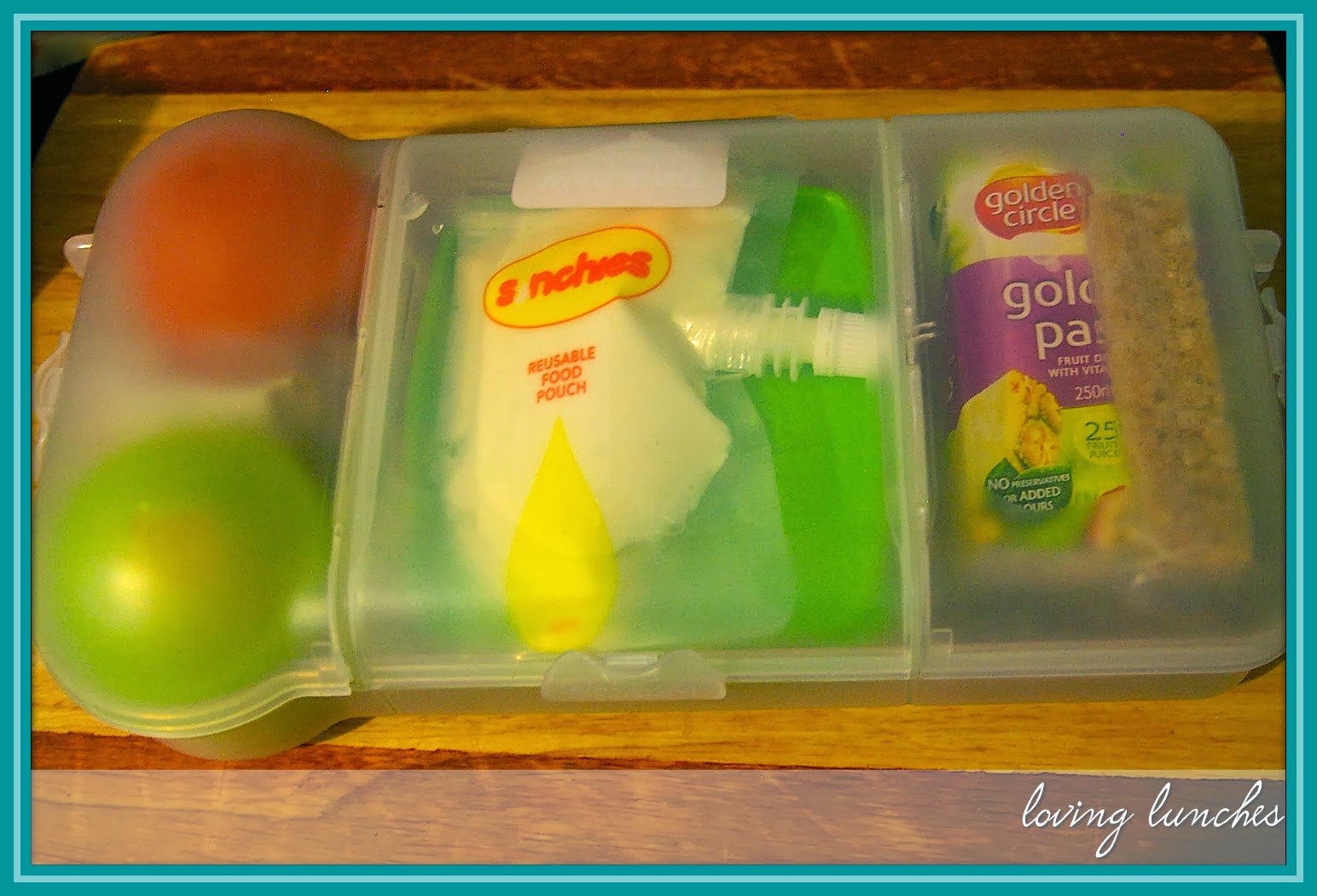 Loving Lunches: First Day at Kindy and A New Nude Lunch Box