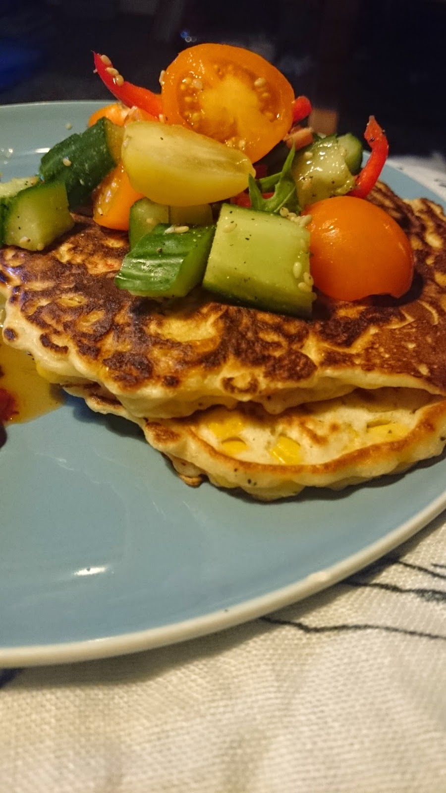 North West Nosh: Sweetcorn pancakes - recipe