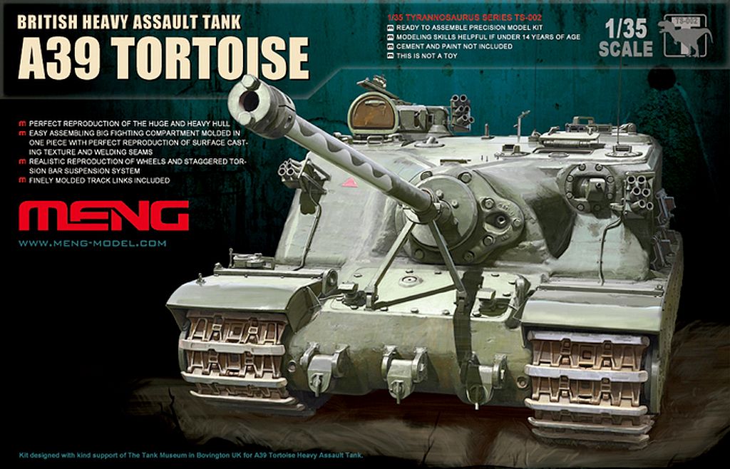 Panzerserra Bunker- Military Scale Models in 1/35 scale: Tortoise - A39 ...