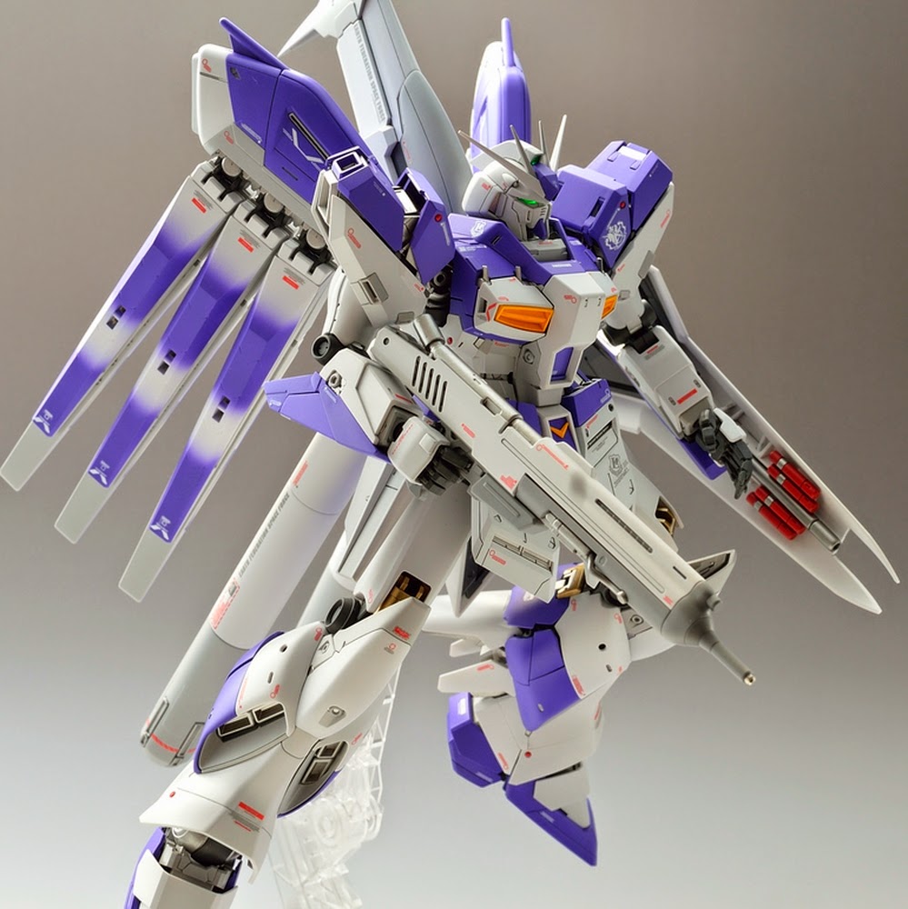 Painted Build: MG 1/100 RX-93-v2 Hi-nu Gundam Ver.Ka - Gundam Kits ...