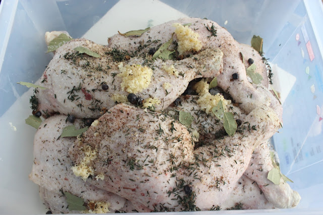 Pollo confitado, con Verduras | Las Recetas de Marichu.... y las mias