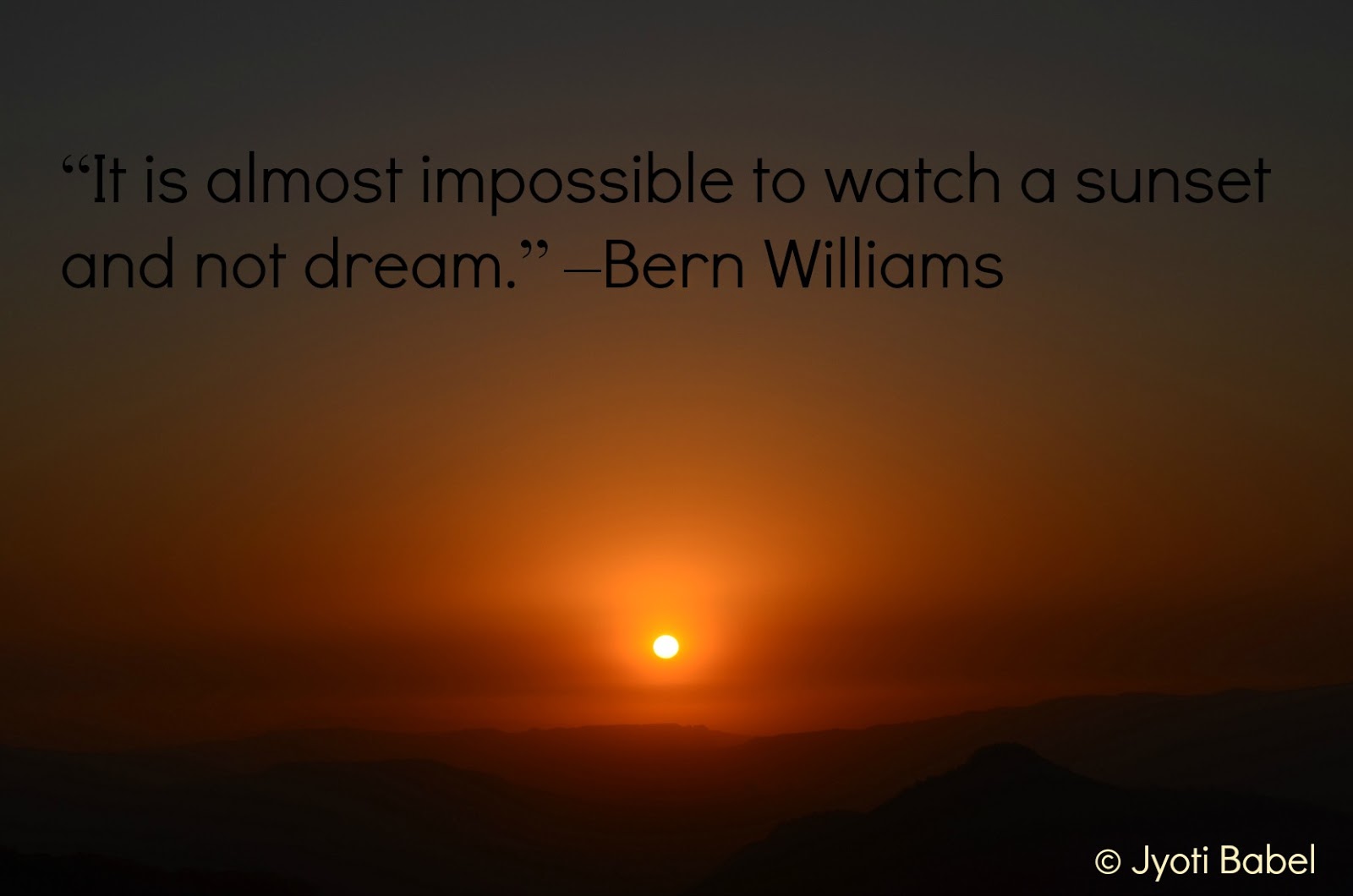 Scenery Images: Sunset Images And Quotes