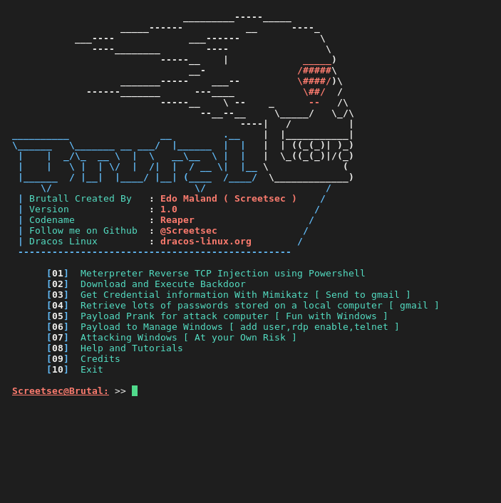 Brutal - Toolkit For Keystroke Injection With Teensy - Kroco2nd Team