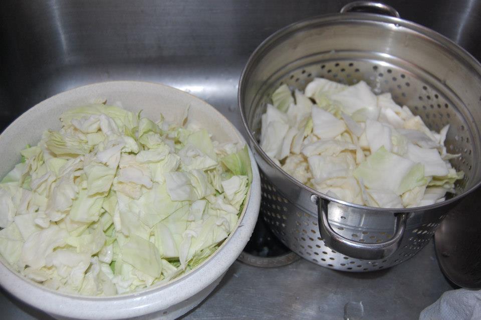 Perky Prepping Gramma: Dehydrating cabbage...