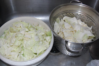 Perky Prepping Gramma: Dehydrating cabbage...