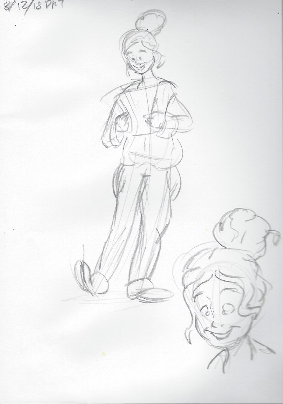 Animated Heads: Character design progression