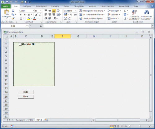 Positioning of form controls using VBA code – Bug in Excel 2010 ...