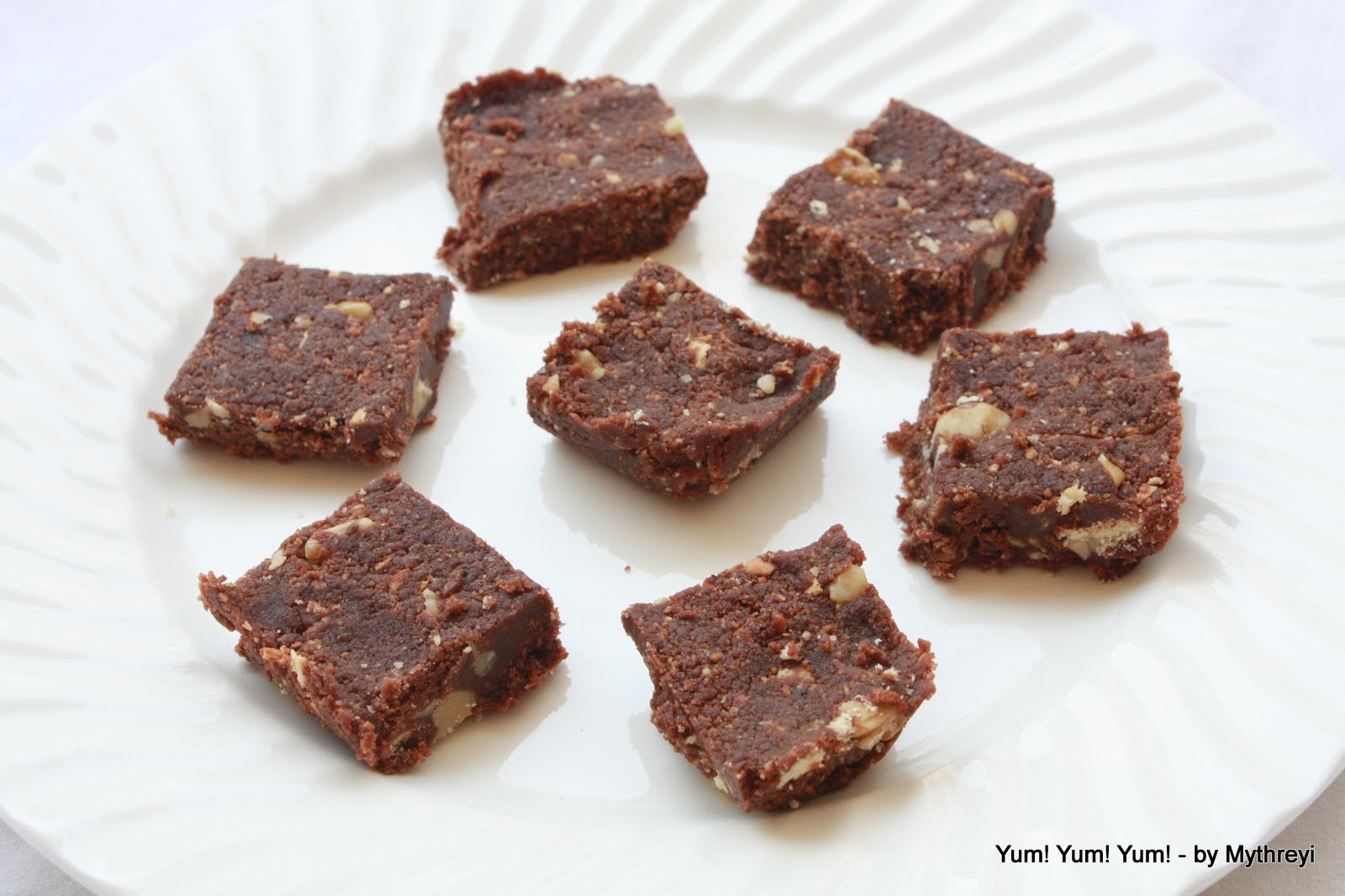 Yum! Yum! Yum!: Choco Nutty Bars ( No Bake and No Egg)