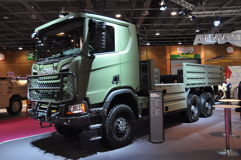 DIECIOCHO RUEDAS: SCANIA NEXT GENERATION R 500 B 6x6 HZ… MILITAR…