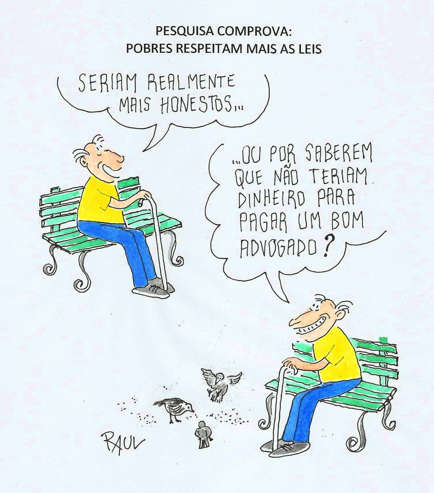 Raul Motta portfolio: baú de cartuns